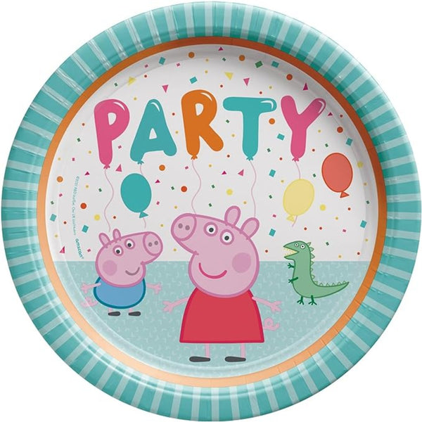 9" Peppa Pig Plates – Its Party Time
